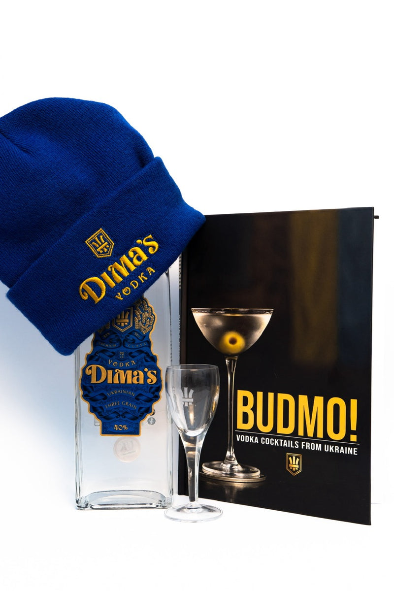Dima's vodka 70cl + BUDMO! VODKA COCKTAILS FROM UKRAINE RECIPE BOOK ...