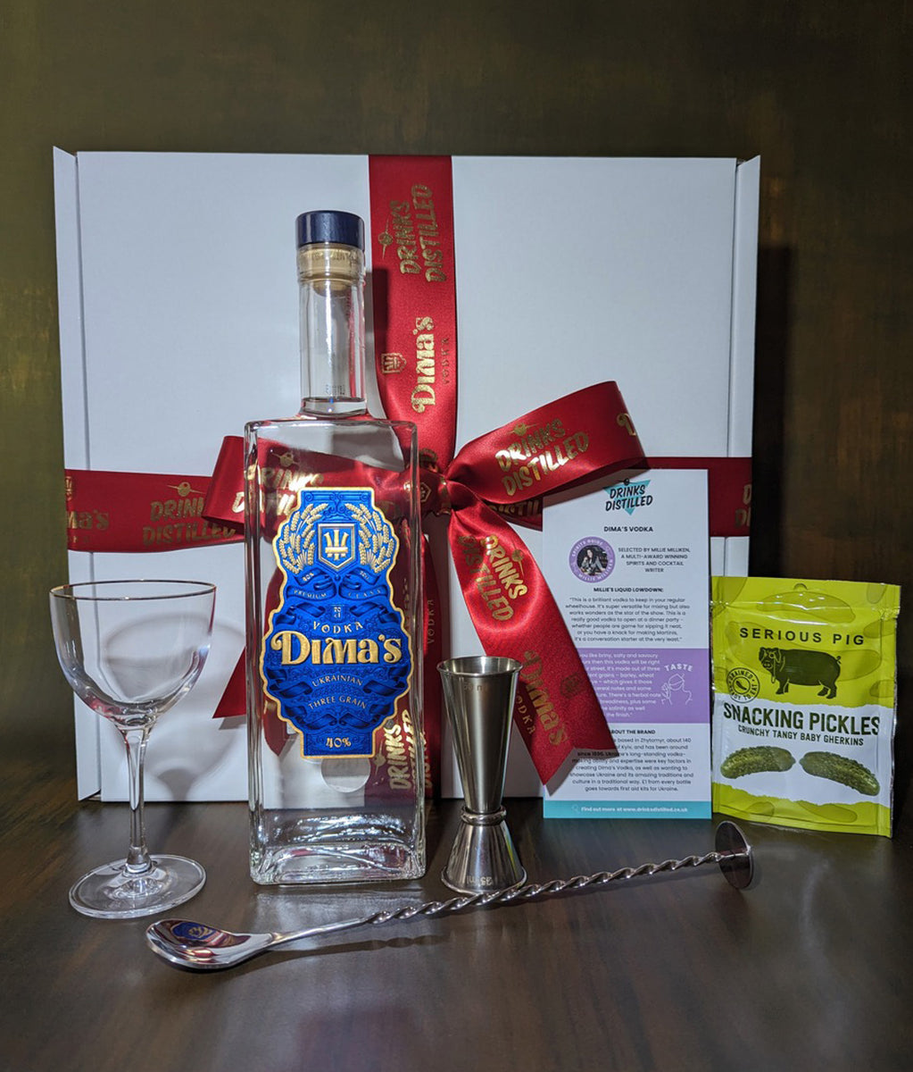 Small Dima’s Vodka Pickled Martini Set – Dima's Vodka